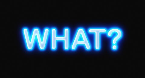 Isolated Colorful Neon Symbol Shape Sign Stock Footage Video (100% ...