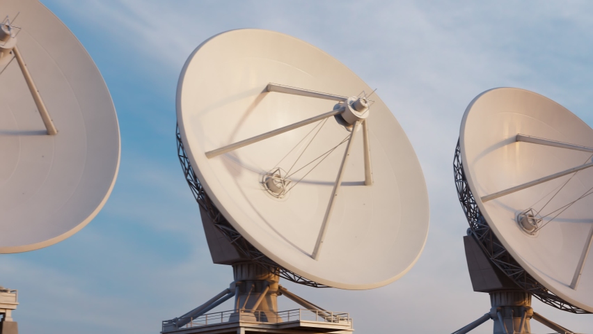 219 National radio observatory Stock Video Footage - 4K and HD Video ...