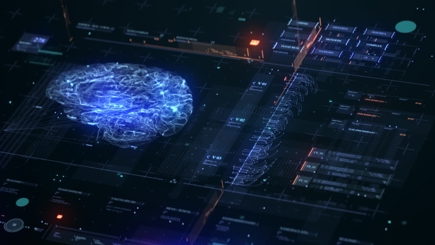 4K Android Artificial Intelligence High Security Zone Warning Technology Videos | Creative Market