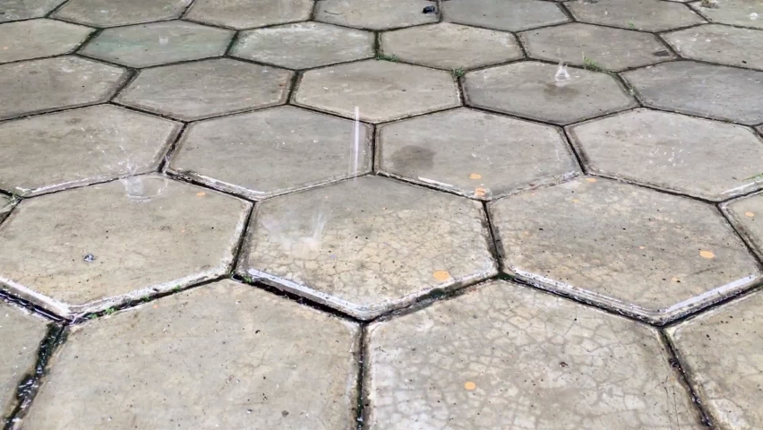 Hexagonal pavement Stock Video Footage - 4K and HD Video Clips ...