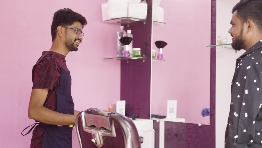 Paying for haircut Stock Video Footage - 4K and HD Video Clips ...