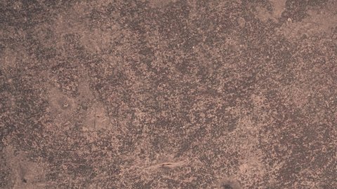 Textured Rust Stucco Background Scratches Scuffs Stock Footage Video ...