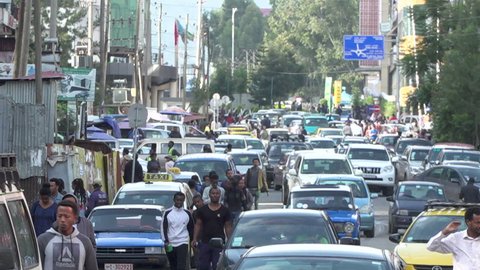 Addis Ababa Ethiopia 16 August 2020 Stock Footage Video (100% Royalty ...