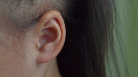 Asian Mother Child Girl Playing Pinch Stock Footage Video (100% Royalty ...