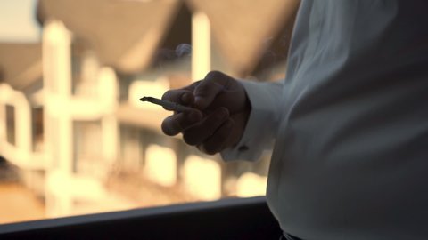 Sick person smoking Stock Video Footage - 4K and HD Video Clips ...