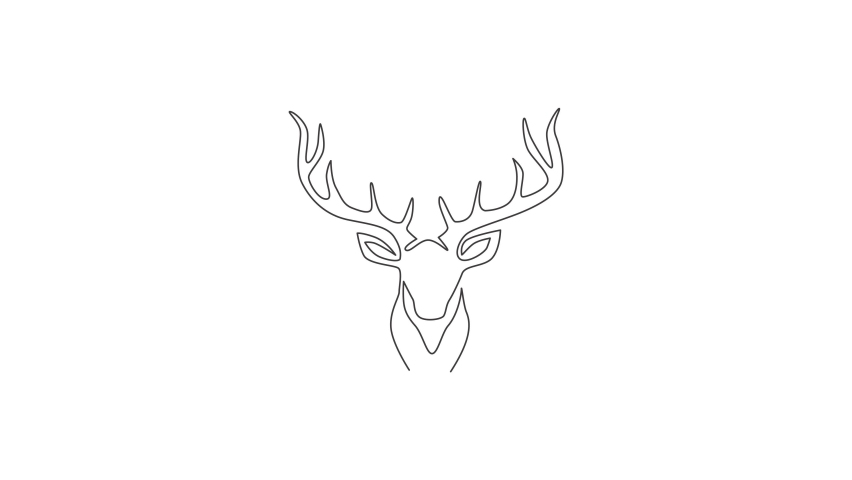 Hand Draw Stag Stock Video Footage - 4K and HD Video Clips | Shutterstock