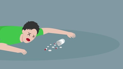 340 Drug addiction cartoon Stock Video Footage - 4K and HD Video Clips ...