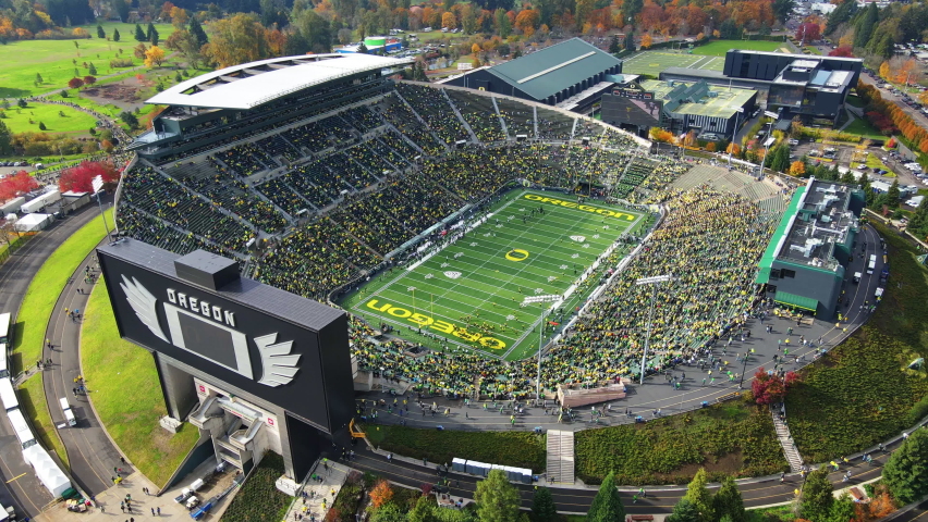 Aerial american football field Stock Video Footage - 4K and HD Video ...