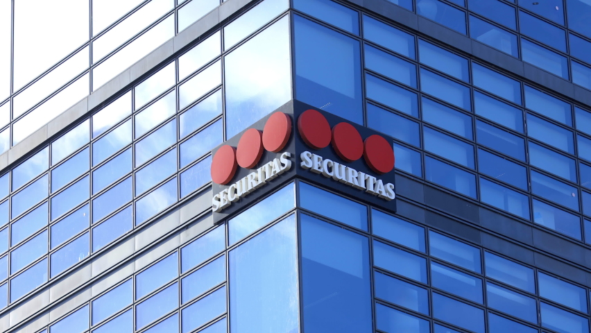Securitas sign Stock Video Footage - 4K and HD Video Clips | Shutterstock