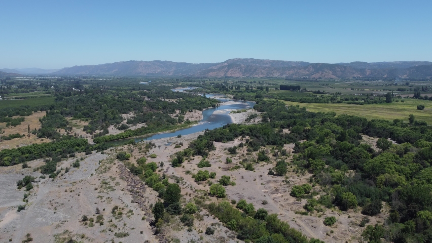 Maule River landscape in Chile image - Free stock photo - Public Domain ...