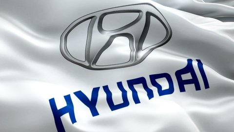 Animation Hyundai Logo Video Hyundai Logo Stock Footage Video (100% ...