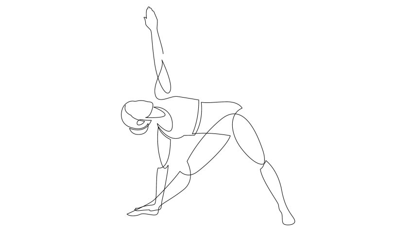 106 Yoga asana drawing Stock Video Footage - 4K and HD Video Clips ...