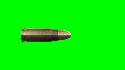 Bullet Shot On Green Screen Stock Footage Video (100% Royalty-free ...