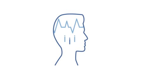 Adaptability Icon Animation Neuroscience Process Mental Stock Footage ...