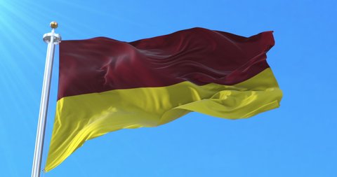 Tolima Department Flag Colombia Loop Stock Footage Video (100% Royalty ...