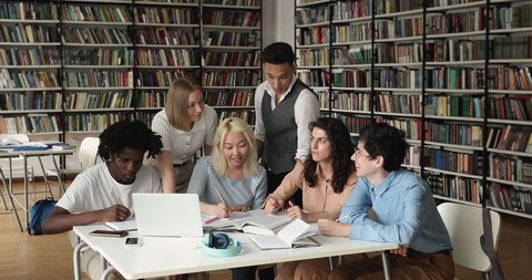 Education Using Laptop Gen Z Modern Stock Footage Video (100% Royalty ...