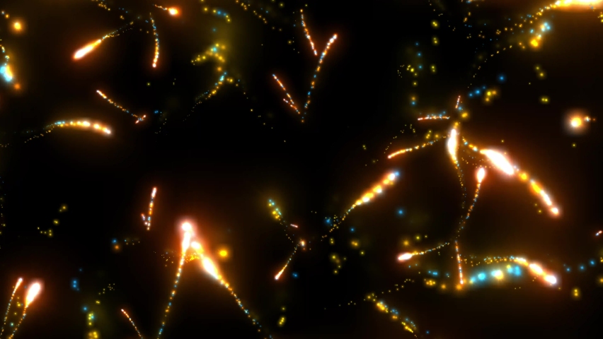 Fireworks Motion Graphics with Night Stock Footage Video (100% Royalty ...