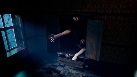 Scary door opening Stock Video Footage - 4K and HD Video Clips ...