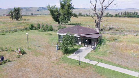 Ancient Yurts Khakas Nomadic Peoples Asia Stock Footage Video (100% ...