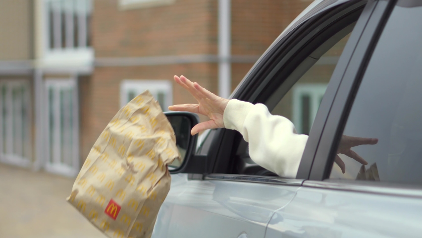 Hand Out Car Window Stock Footage ~ Royalty Free Stock Videos | Pond5