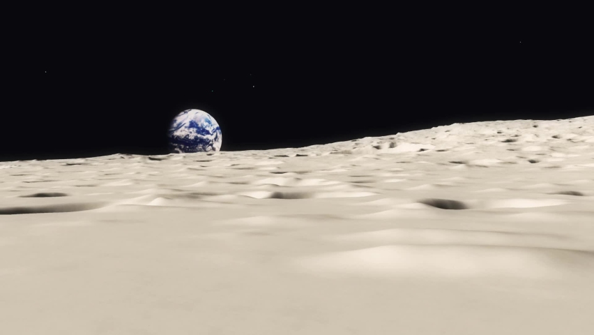 Surface Moon Animated Stock Footage Stock Footage Video (100% Royalty ...