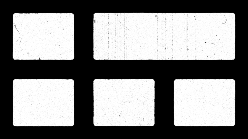 vintage screen effect film grains rectangle Stock Footage Video (100% ...