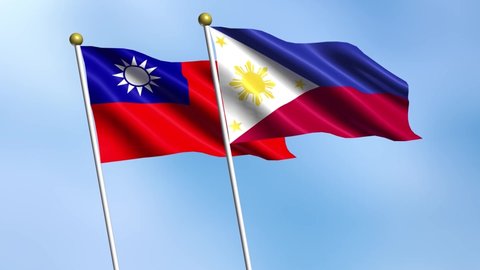Taiwan philippine flag Stock Video Footage - 4K and HD Video Clips ...