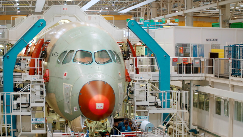 80 Airbus factory Stock Video Footage - 4K and HD Video Clips ...