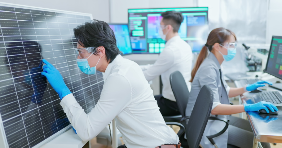 asian engineer team working computer man Stock Footage Video (100% ...