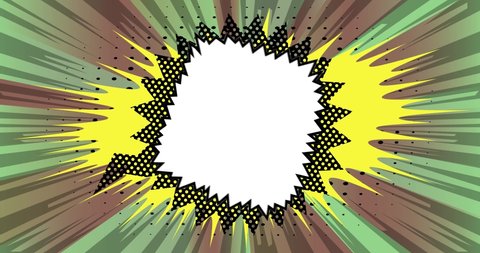 Abstract Comic Book Background Motion Poster Stock Footage Video (100% ...