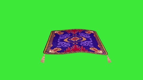 Magic Carpet Green Screen Footage Stock Footage Video (100% Royalty ...