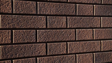 Brick cladding texture Stock Video Footage - 4K and HD Video Clips ...