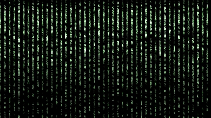 matrix stile code background loop 4k Stock Footage Video (100% Royalty ...