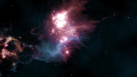 Nebula Space 3d Animation Stock Footage Video (100% Royalty-free ...