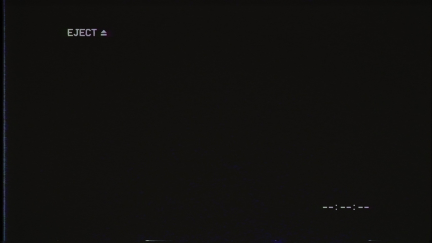 vcr eject button interface overlay vhs Stock Footage Video (100% ...