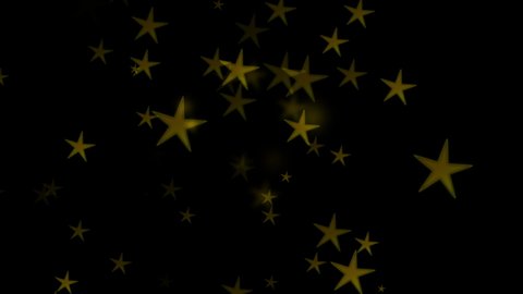 3840x2160 Falling Stars Background Loop Stock Footage Video (100% ...