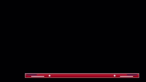 Thin Red Rectangle Logo White Stars Stock Footage Video (100% Royalty-free) 1084358422 ...