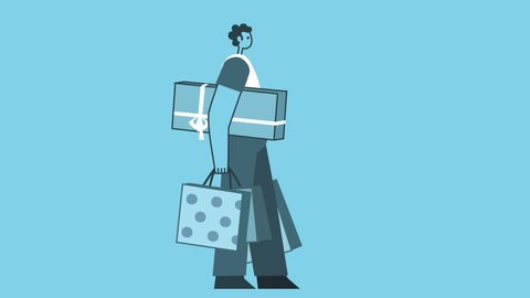 Animated shopping bag Stock Video Footage - 4K and HD Video Clips ...