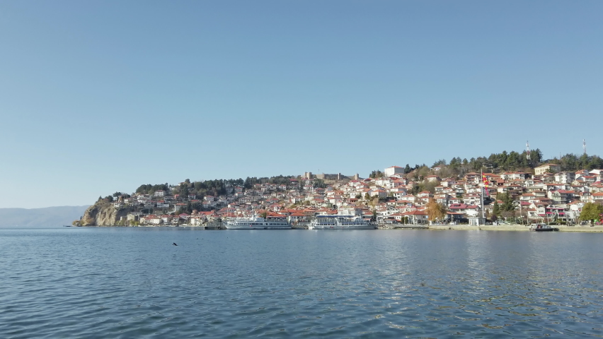 Ohrid lake kaneo Stock Video Footage - 4K and HD Video Clips | Shutterstock