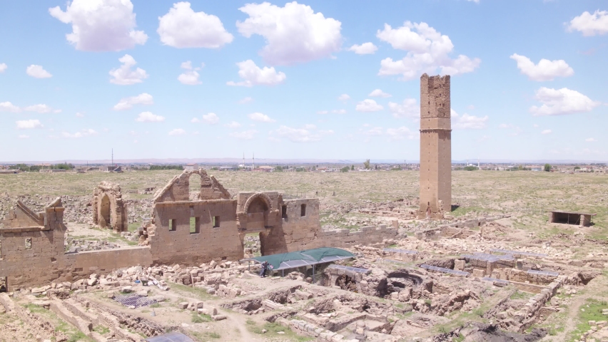 half-destroyed tower visible 4 Stock Footage Video (100% Royalty-free ...