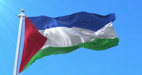 Flag Guanacaste Costa Rica Loop Stock Footage Video (100% Royalty-free ...