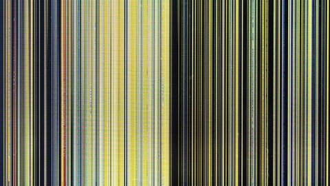 Vertical Color Lines On Defective Monitor Stock Footage Video (100% ...