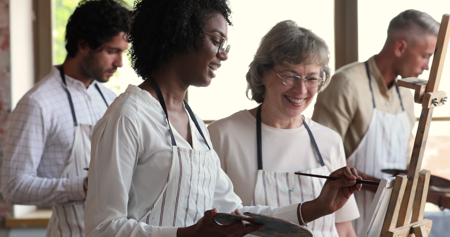 446 Teacher correcting student Stock Video Footage - 4K and HD Video ...