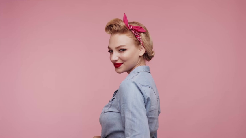 228 Standing pin up poses Stock Video Footage - 4K and HD Video Clips ...