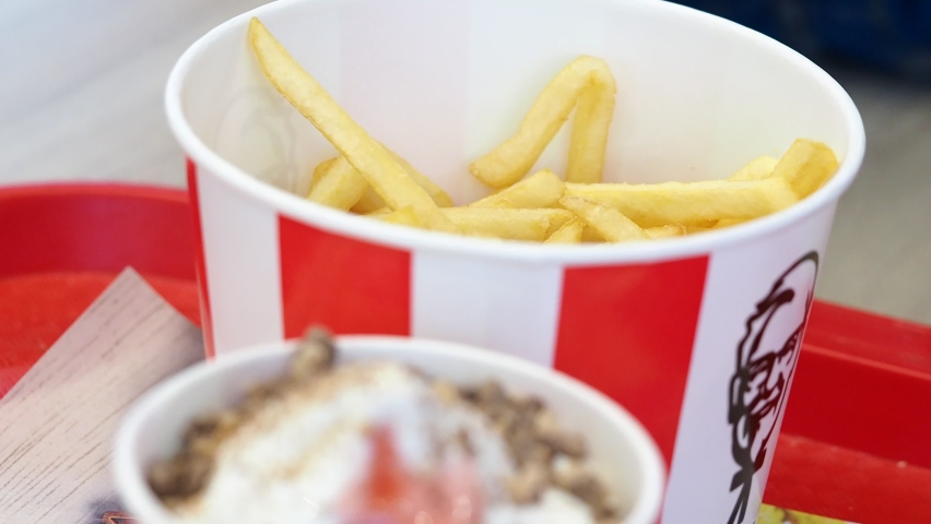 Kfc table Stock Video Footage - 4K and HD Video Clips | Shutterstock