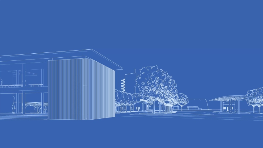 3d animation building project Stock Footage Video (100% Royalty-free ...