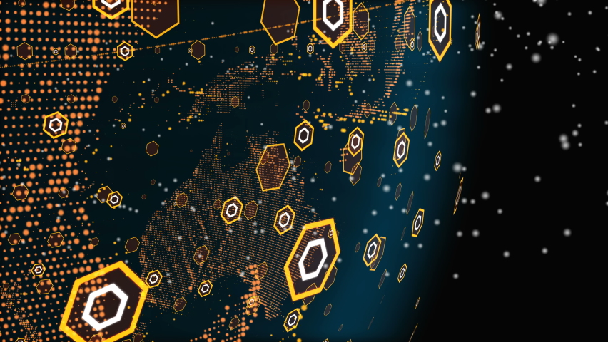 rotation planet earth globe world map Stock Footage Video (100% Royalty ...