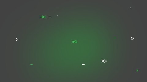 Seamless Loop 2d Animation Glowing Horizontal Stock Footage Video (100% ...