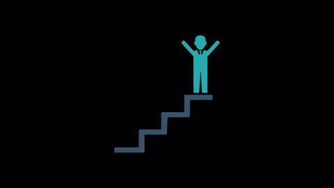 185 Walking up steps icon Stock Video Footage - 4K and HD Video Clips ...