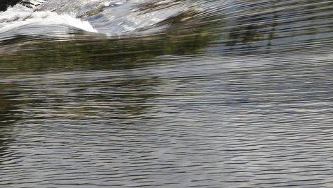 Texture Pattern On Moving Water Surface Stock Footage Video (100% ...